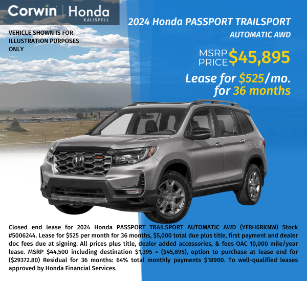 Corwin Honda Of Kalispell